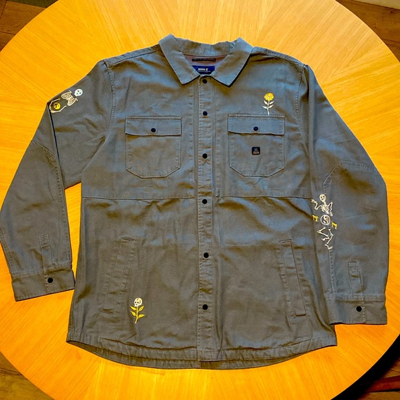 Roark | Jackets & Coats | Roark Mens Hebrides Unlined Jacket Charcoal ...